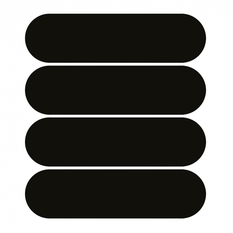 REFLECTIVE BLACK STICKERS PACK | Stormer : Motorcycle helmets, gear and ...